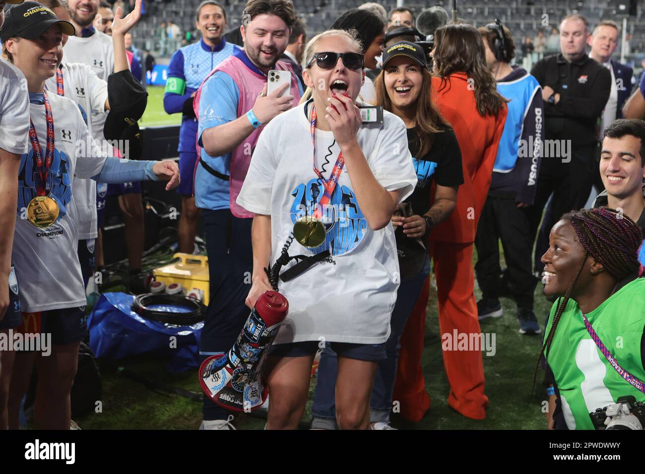 Sydney, Australia. 30th Apr, 2023. Mackenzie Hawkesby of Sydney FC ...