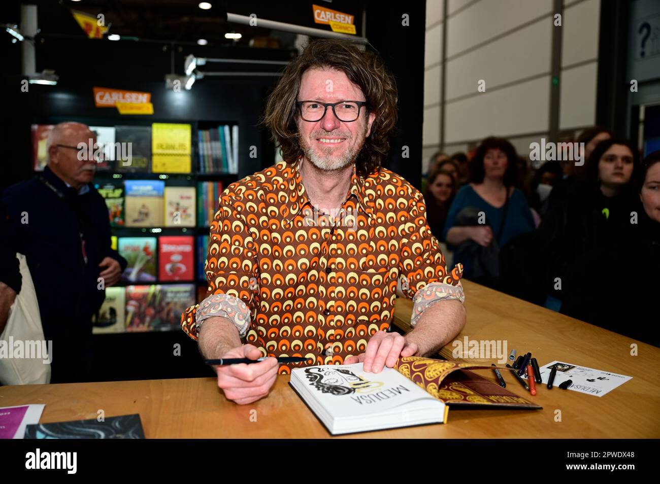 André Breinbauer signiert Medusa & Perseus / Carlsen Comics am ...