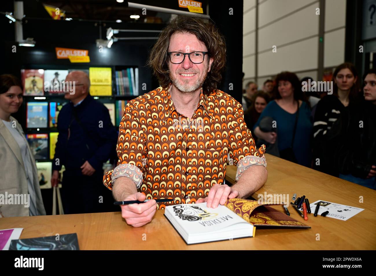 André Breinbauer signiert Medusa & Perseus / Carlsen Comics am ...