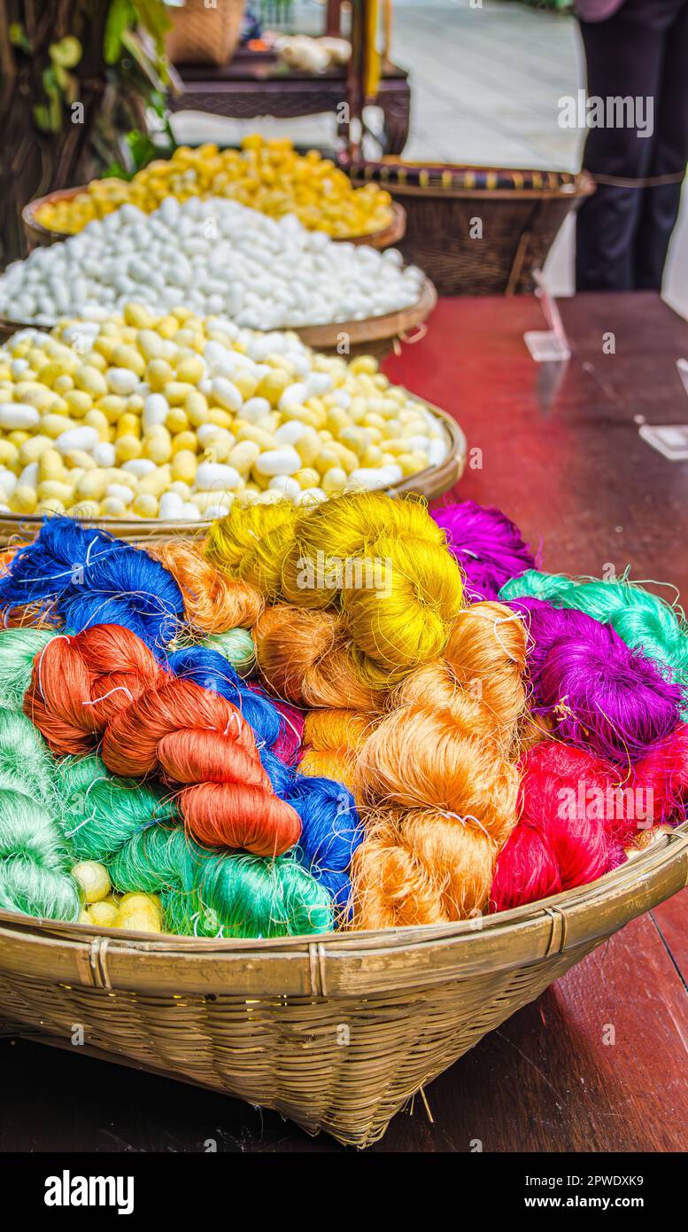 Red worm cocoon hi-res stock photography and images - Alamy