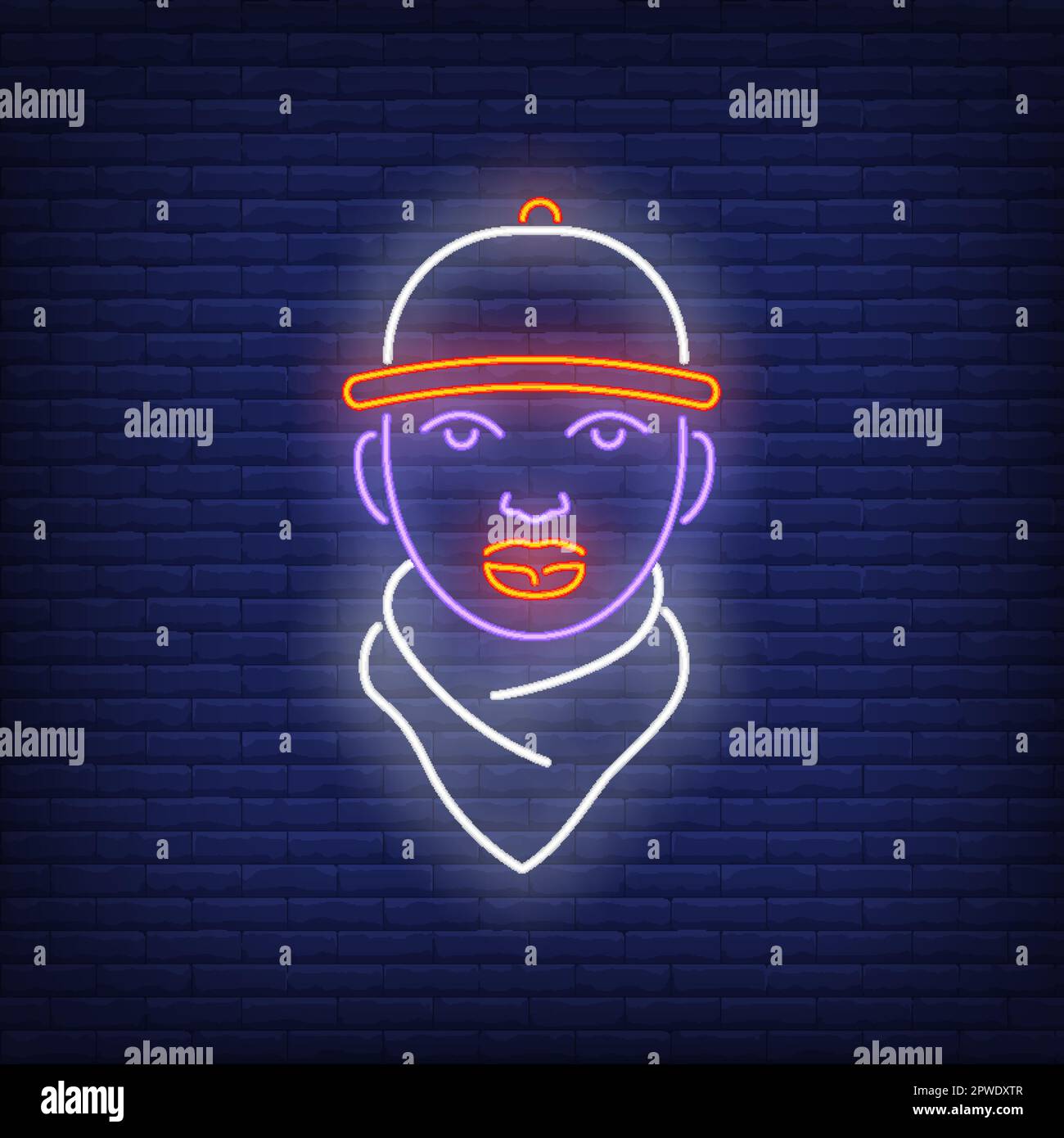 African man wearing face Stock Vector Images - Alamy