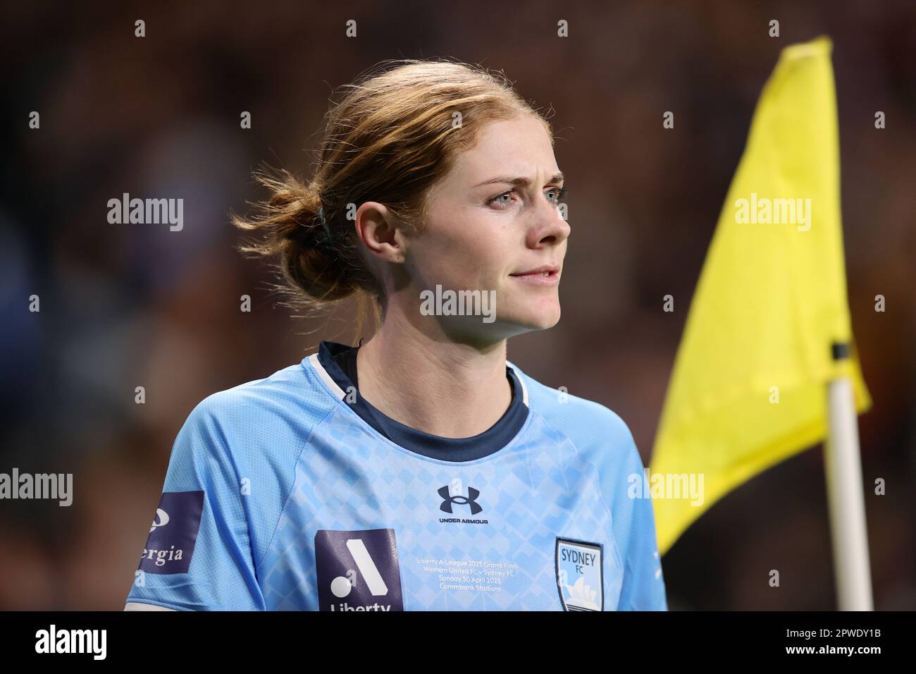 Sydney, Australia. 30th Apr, 2023. Cortnee Vine of Sydney FC looks on ...