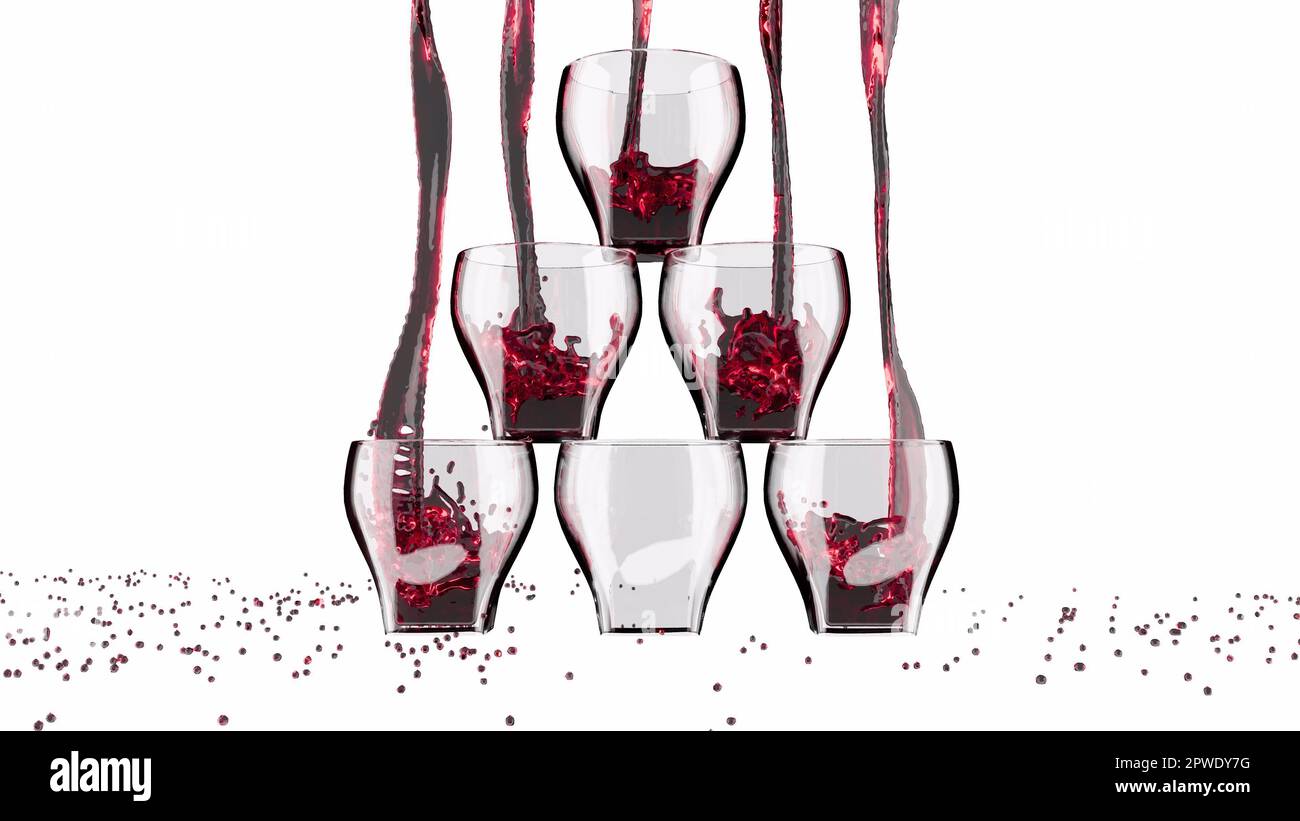 Black and white swirl glasses hi-res stock photography and images - Alamy