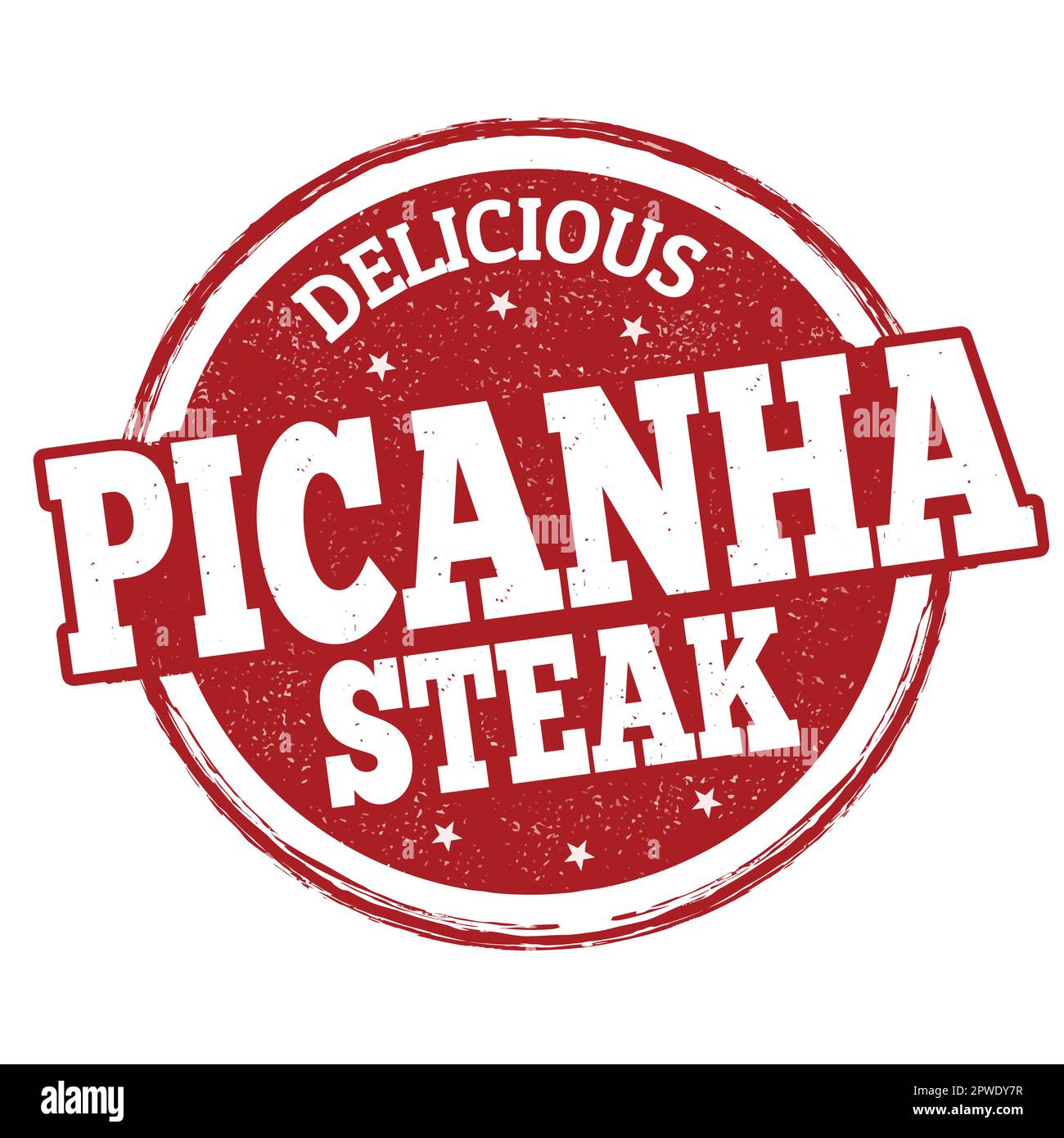 Picanha barbecue roasted on Cut Out Stock Images & Pictures - Alamy