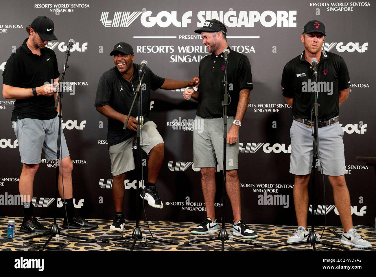 First place team champions Thomas Pieters, Harold Varner III, Bubba ...