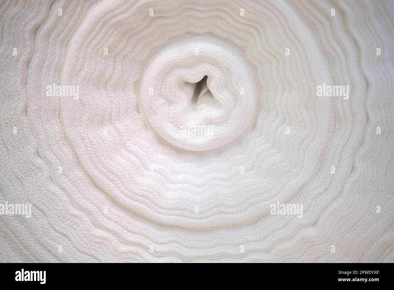 Medical bandages, cotton wool and tampons for wound dressing Stock ...