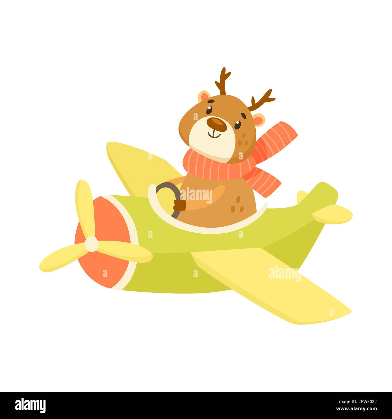 Deer air plane hi-res stock photography and images - Alamy