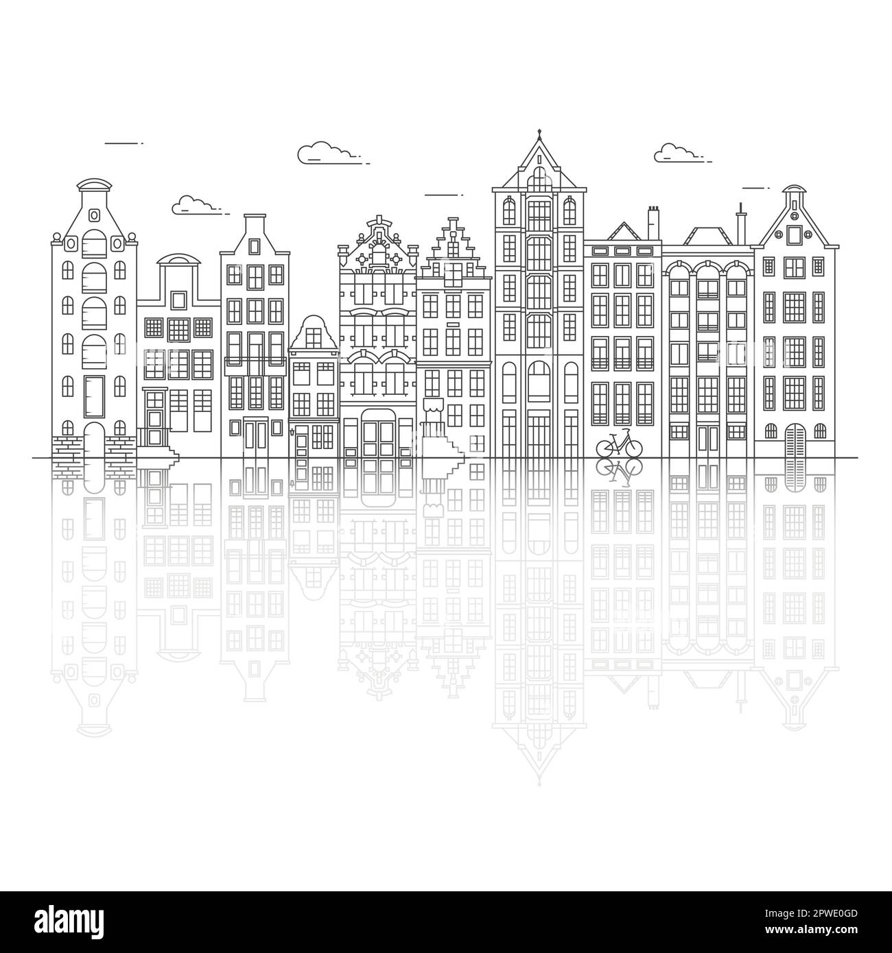 Building dwelling houses in Cut Out Stock Images & Pictures - Alamy