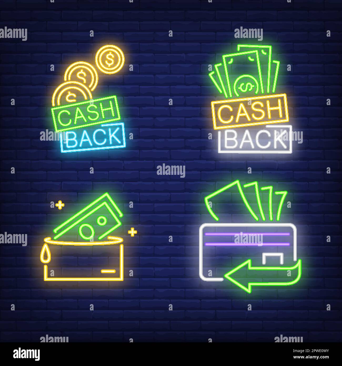 Neon letterings hi-res stock photography and images - Alamy