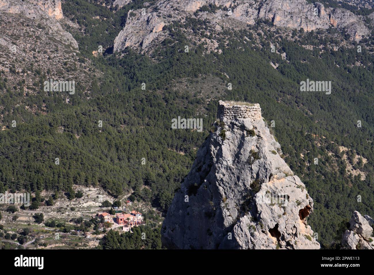 Guadalest is a must see hi-res stock photography and images - Alamy