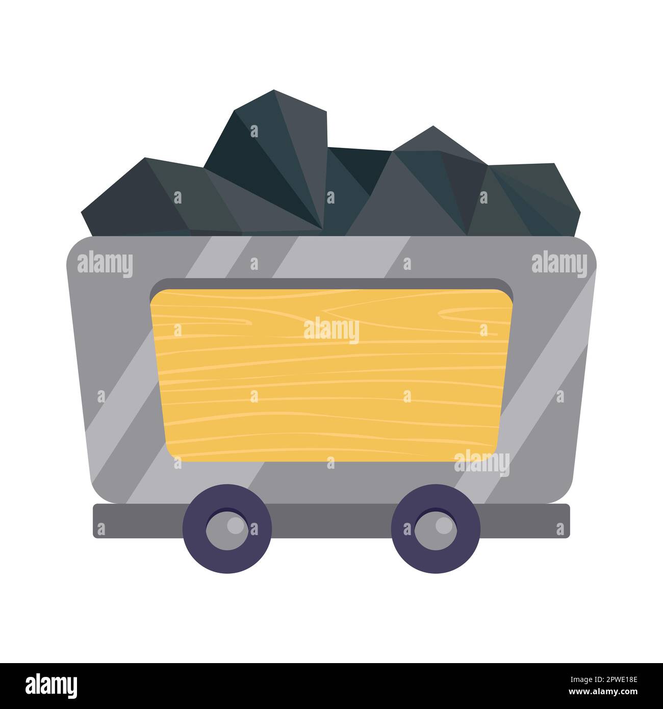 Coal digging Cut Out Stock Images & Pictures - Alamy