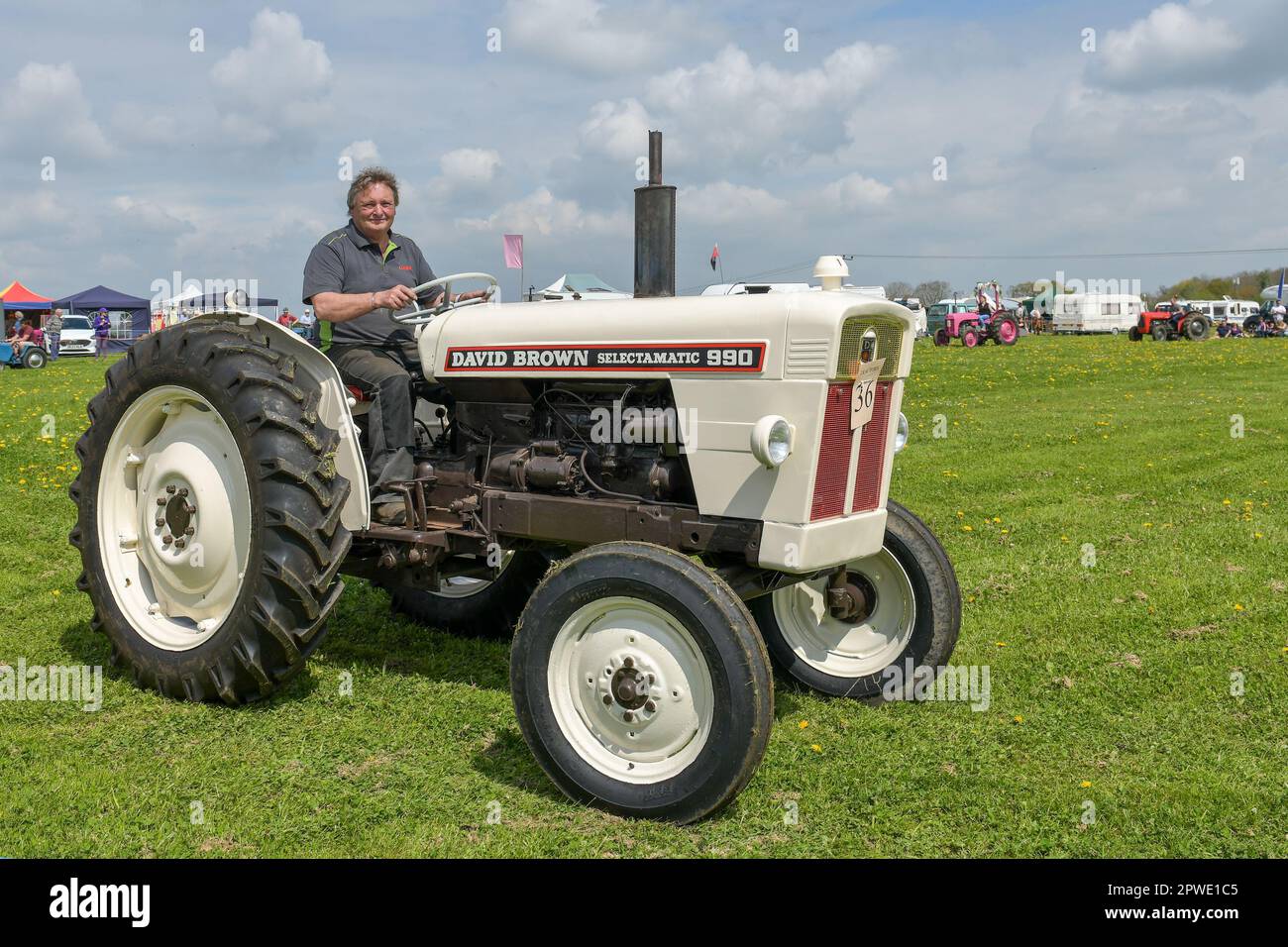 David brown tractor tractors hi-res stock photography and images - Alamy