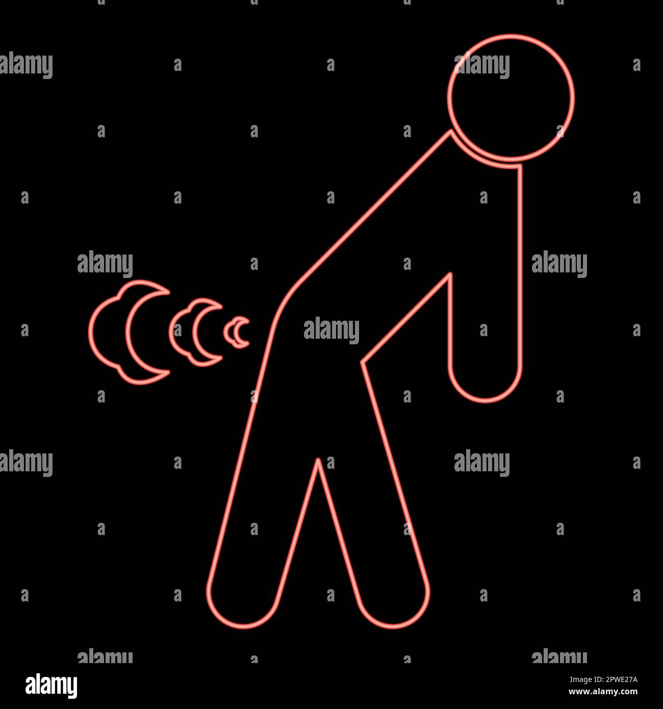 Man smell air Stock Vector Images - Alamy