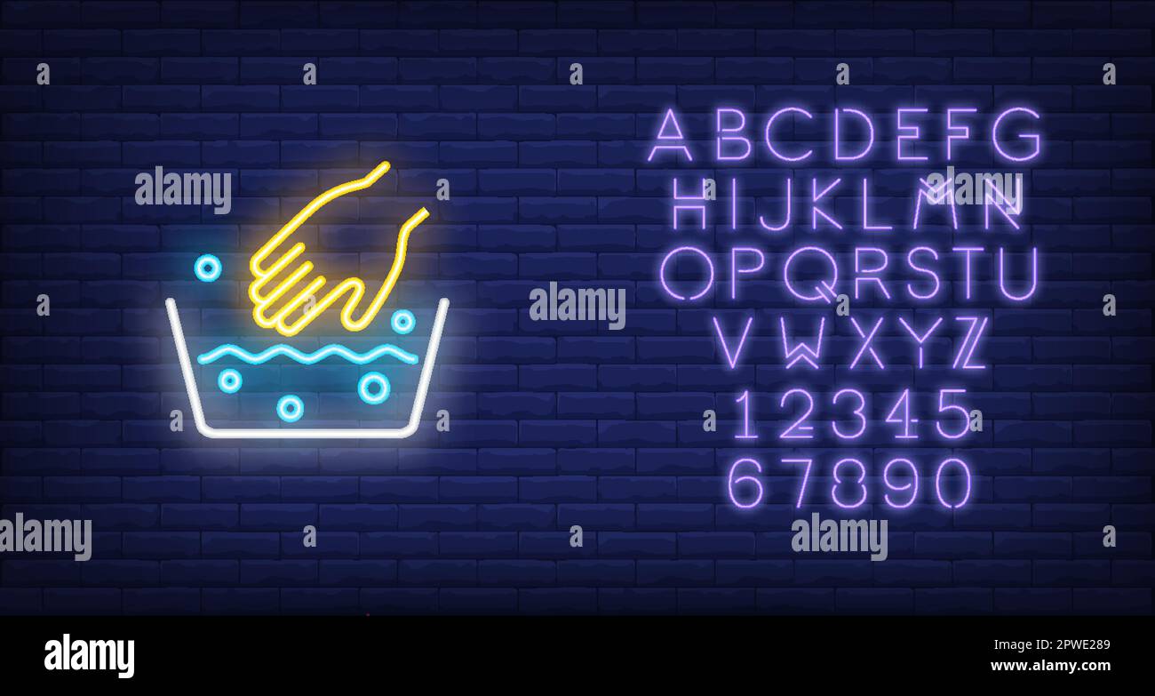 Hand washing basin Stock Vector Images - Alamy