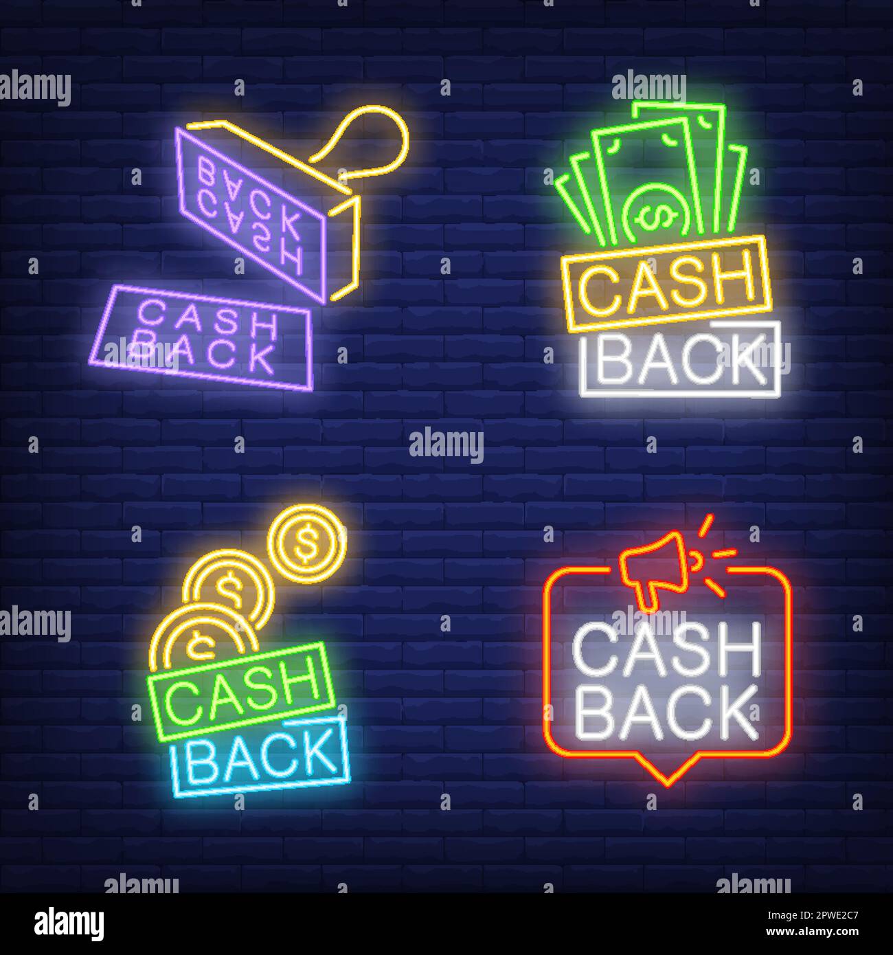 Neon letterings hi-res stock photography and images - Alamy