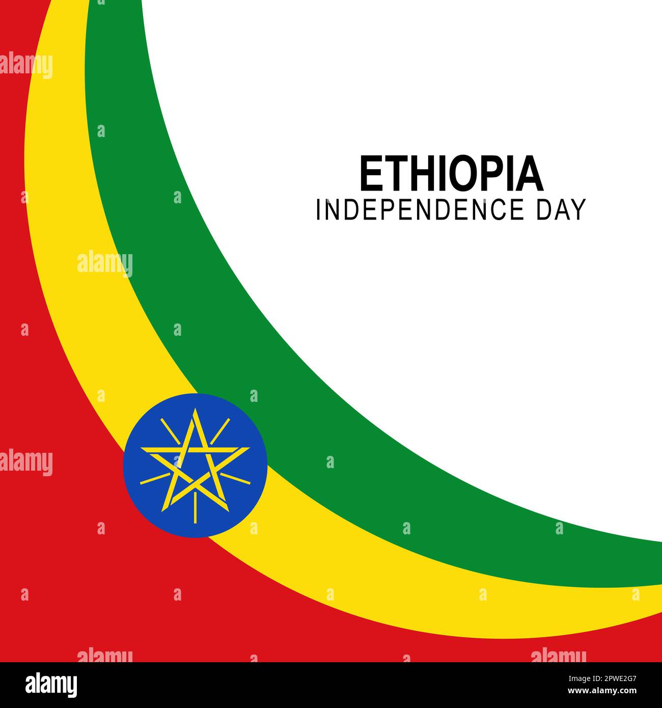 Ethiopia Flag 1974