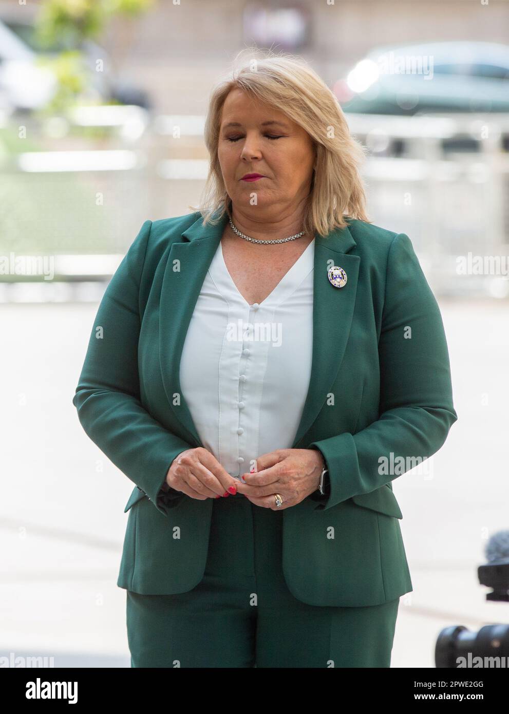 London, England, UK. 30th Apr, 2023. General Secretary of Royal College ...