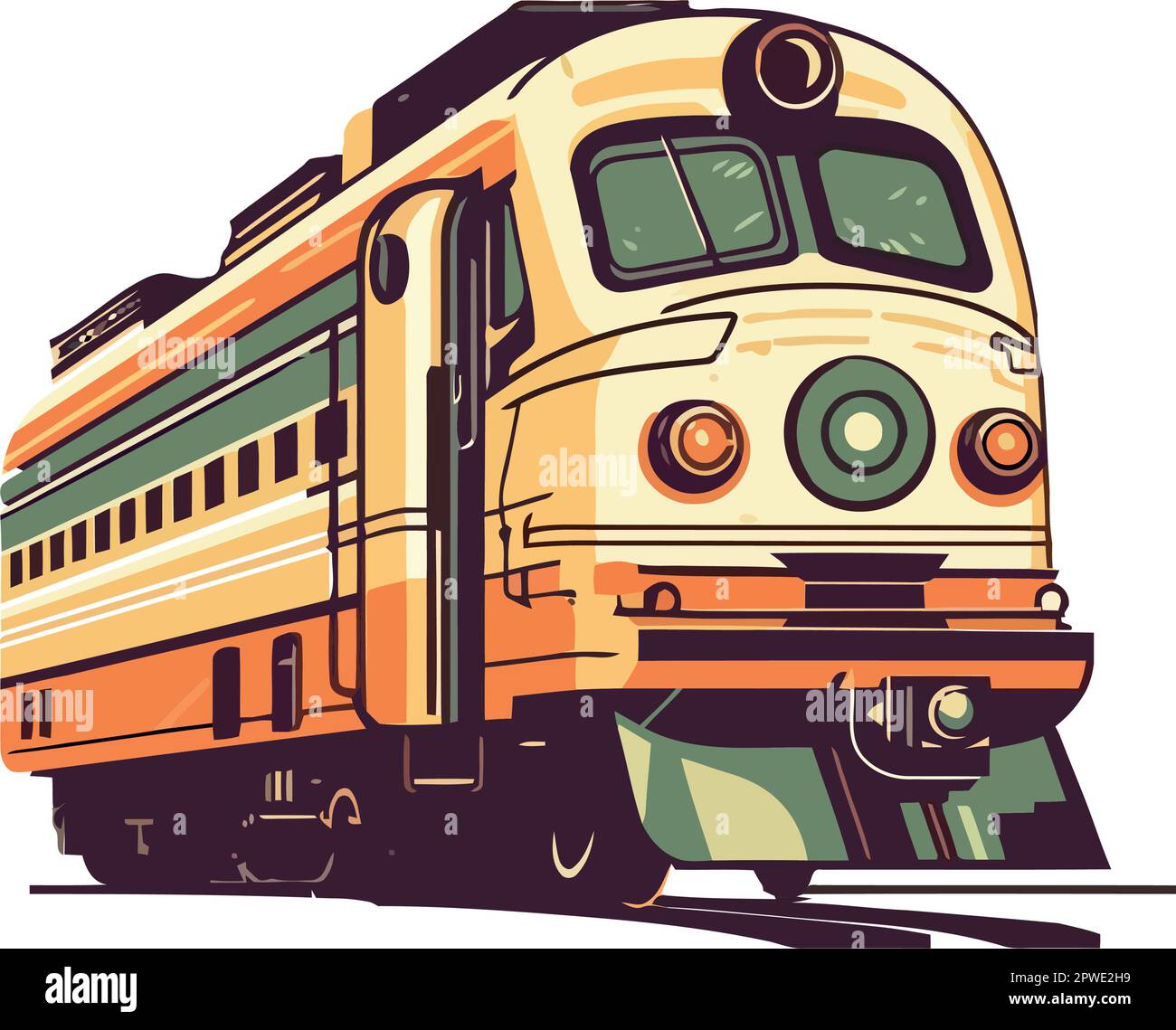 train locomotive vehicle Stock Vector Image & Art - Alamy