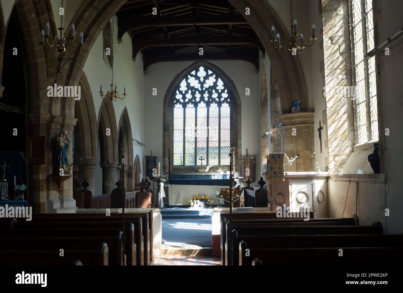 St. Mary`s Church, Ringstead, Northamptonshire, England, UK Stock Photo ...