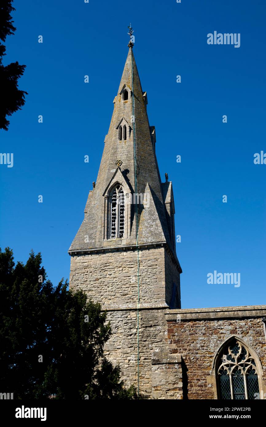 St. Mary`s Church, Ringstead, Northamptonshire, England, UK Stock Photo ...