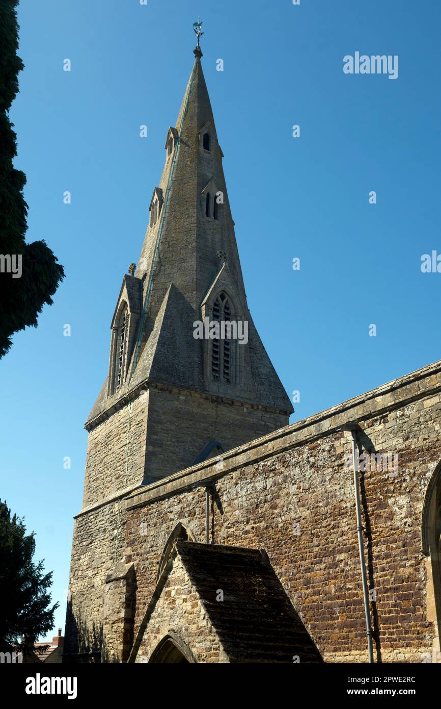 St. Mary`s Church, Ringstead, Northamptonshire, England, UK Stock Photo ...
