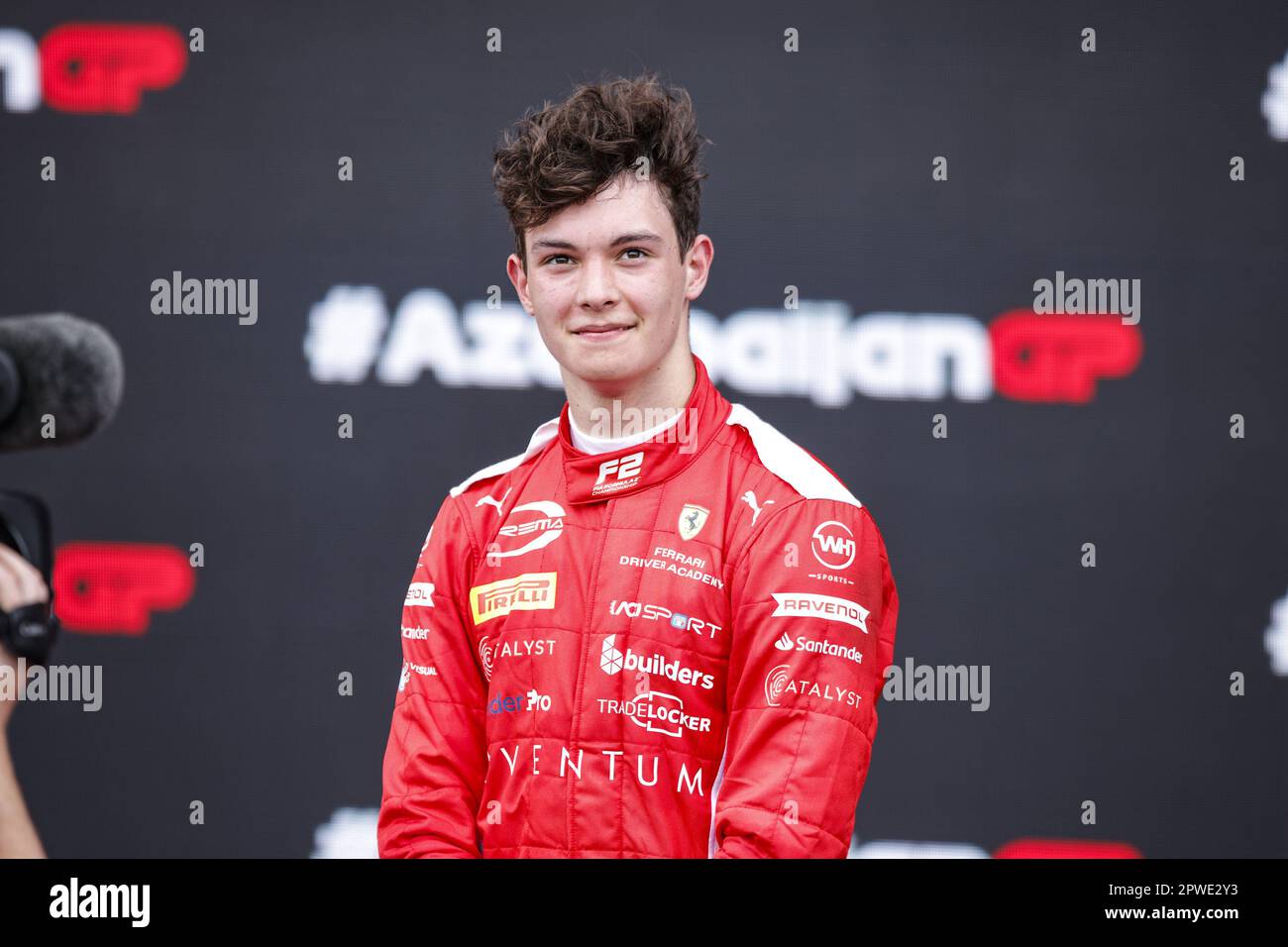 BEARMAN Oliver (gbr), Prema Racing, Dallara F2, portrait during the 4th ...