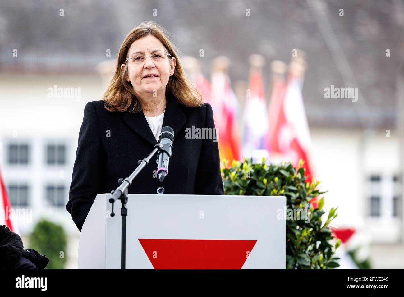 Dachau, Germany. 30th Apr, 2023. Gabriele Hammermann, director of the ...