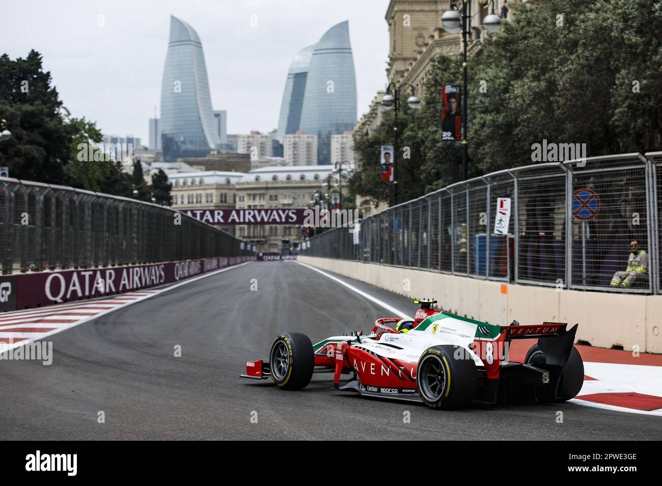 08 BEARMAN Oliver (gbr), Prema Racing, Dallara F2, action during the ...