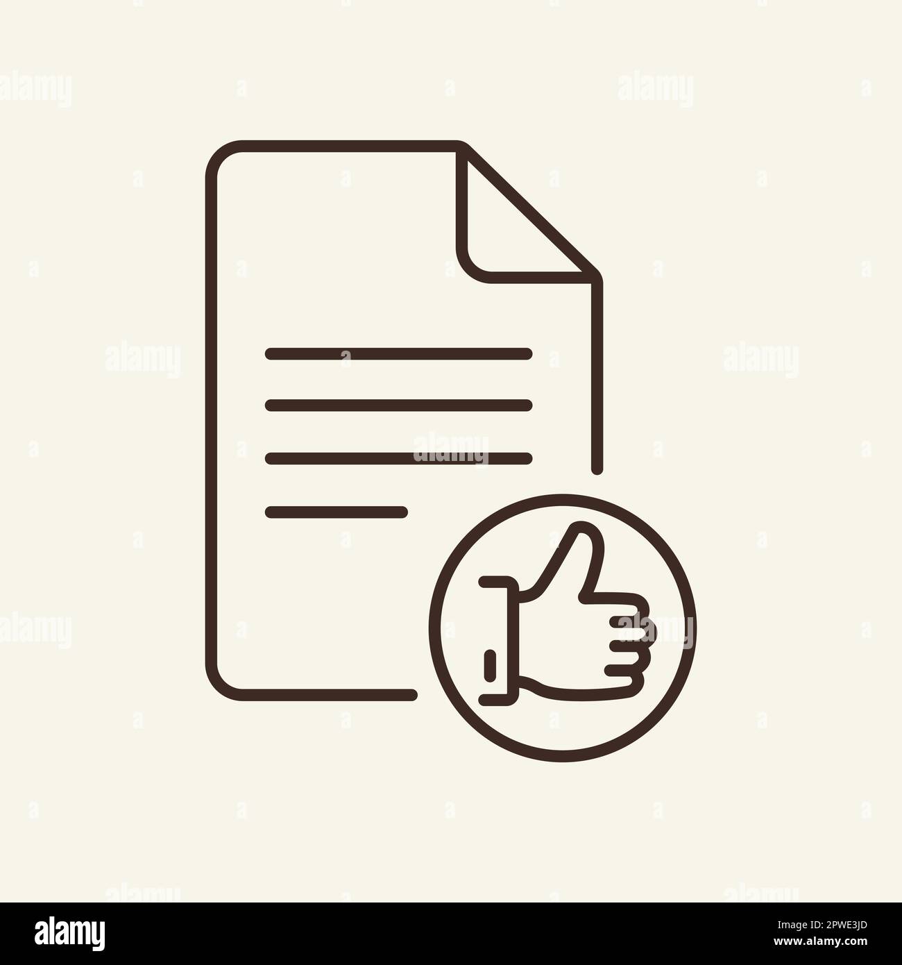 Correct documentation Stock Vector Images - Alamy