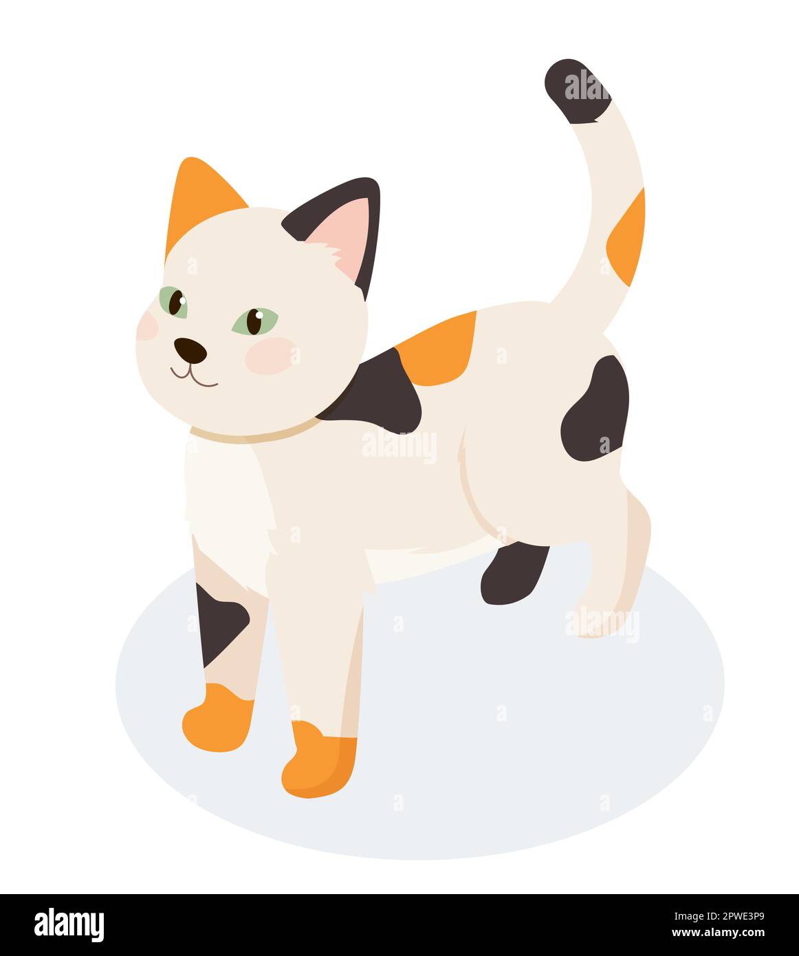 Spotted fur Cut Out Stock Images & Pictures - Alamy