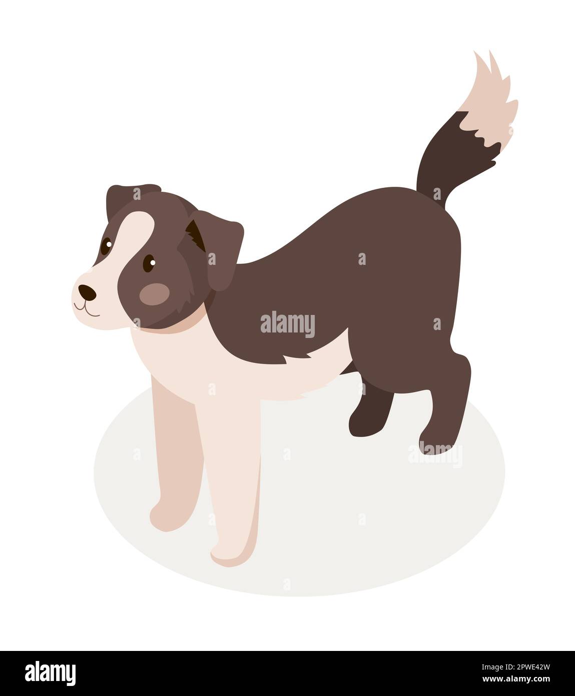 Isometric farm dog concept Stock Vector Image & Art - Alamy