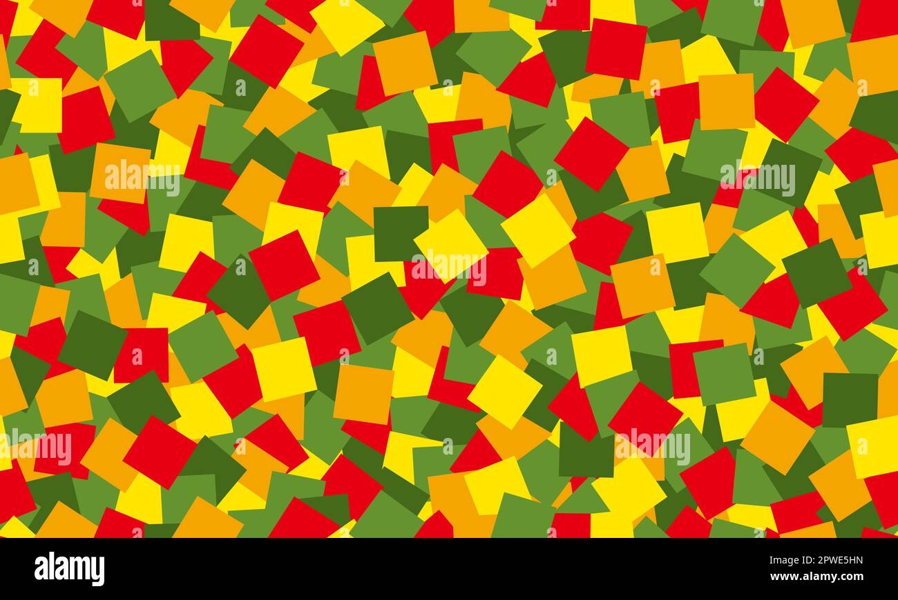 Vector background of four-way continuous and seamless stylish squares ...