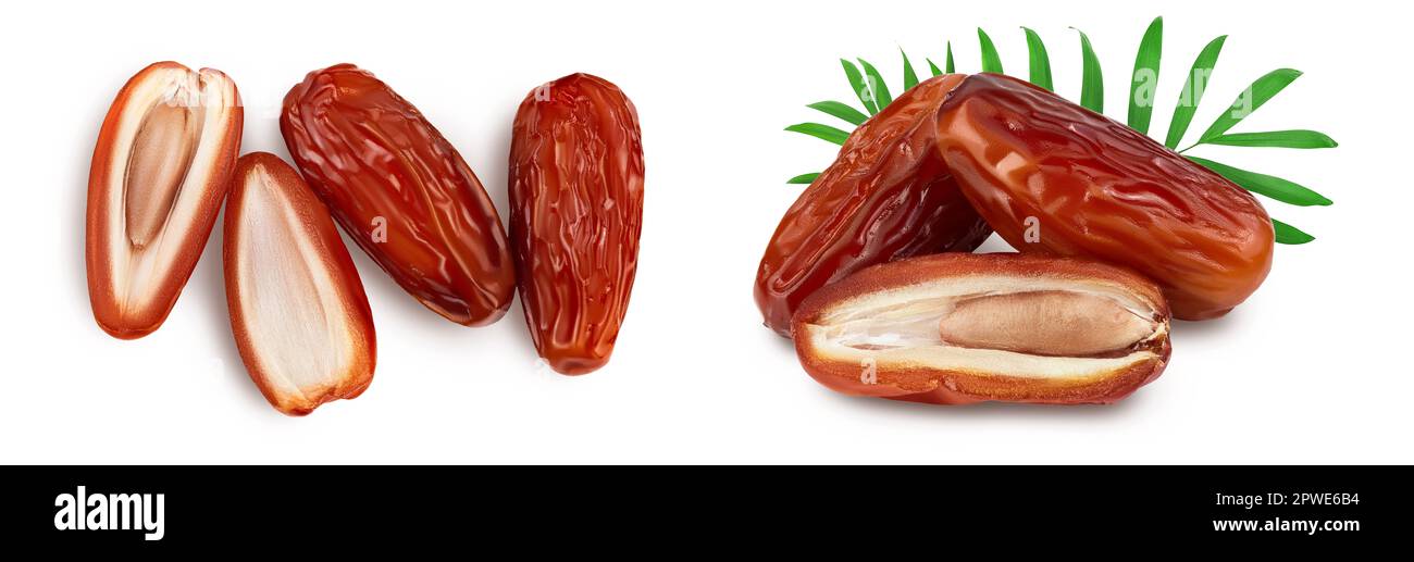 Dates top view Cut Out Stock Images & Pictures - Alamy