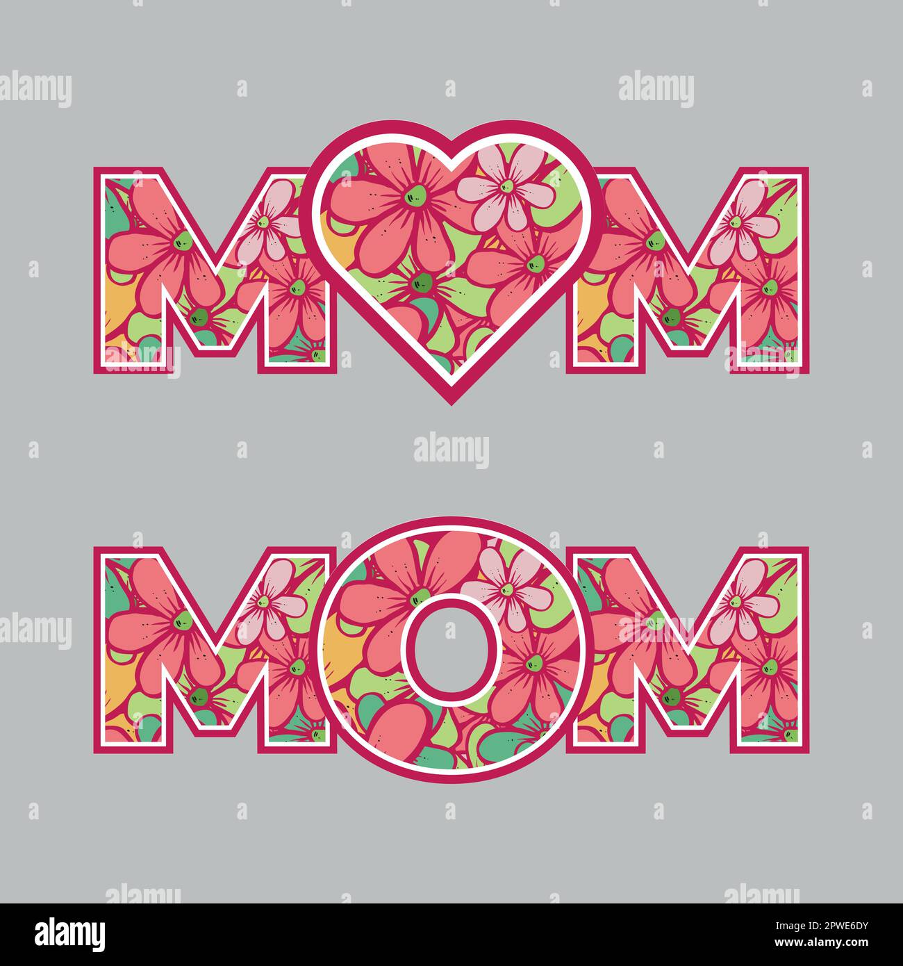 Free vector mom, you are the best Stock Vector Image & Art - Alamy