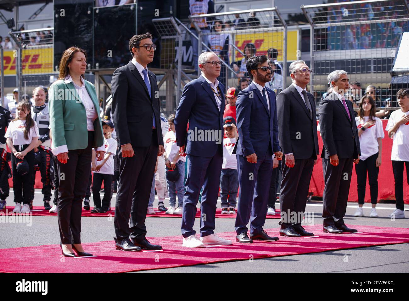Stating Jeremy with BEN SULAYEM Mohammed (uae), President of the FIA ...