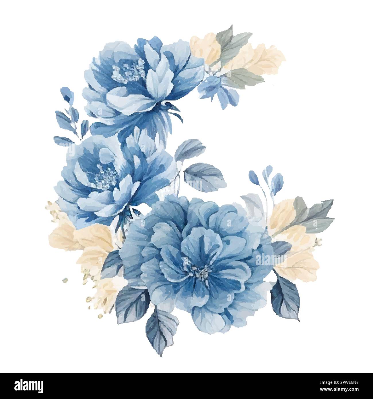 Watercolor folk art hi-res stock photography and images - Alamy