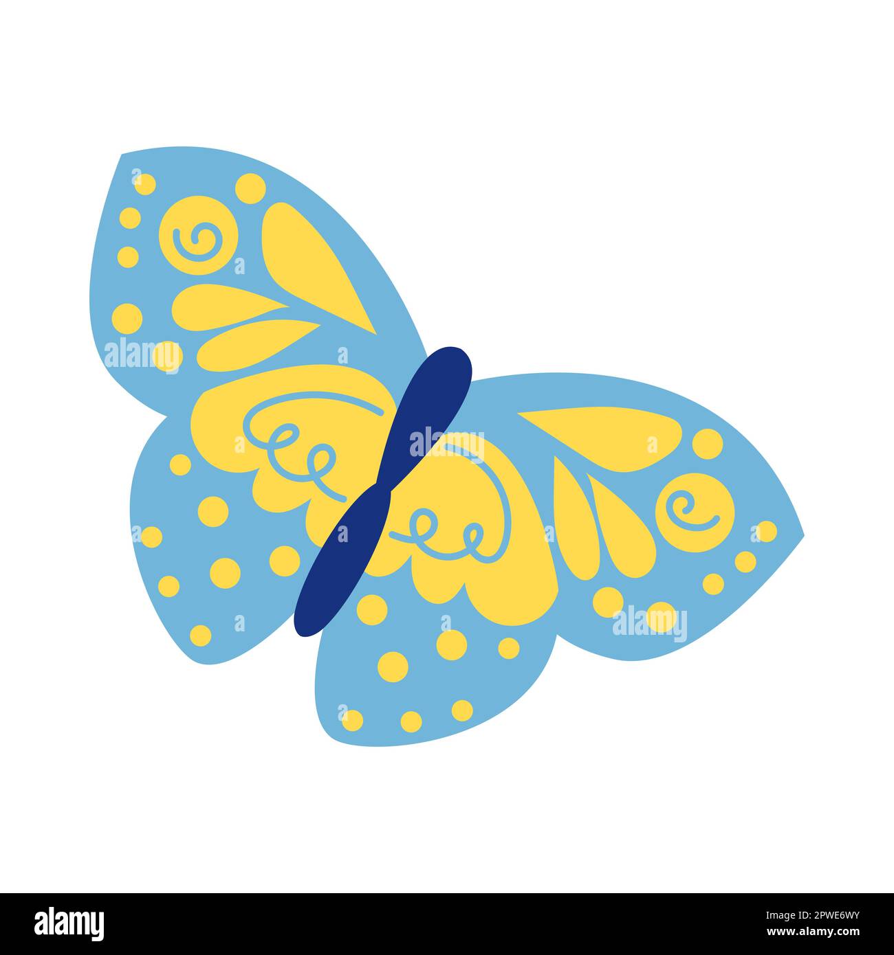 Butterfly in yellow colors hi-res stock photography and images - Alamy