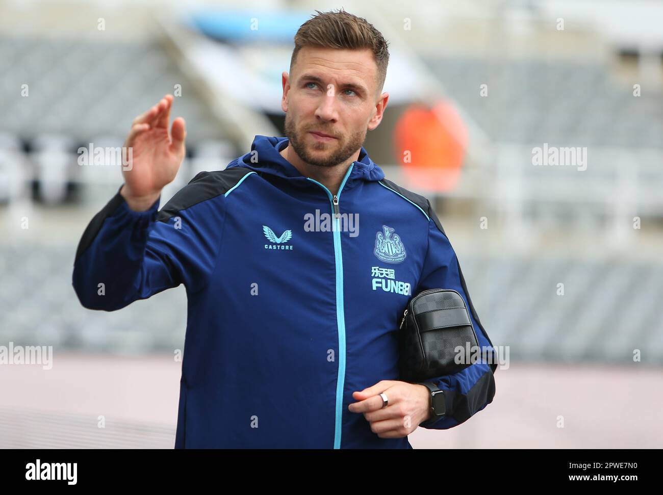 Newcastle, UK. 30th April 2023. Newcastle United's Paul Dummett during ...