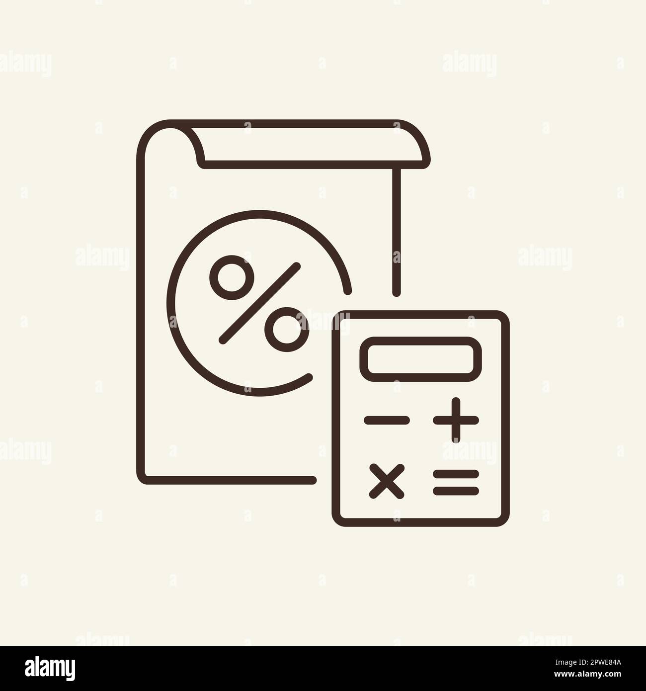 Simple interest calculator Stock Vector Images - Alamy
