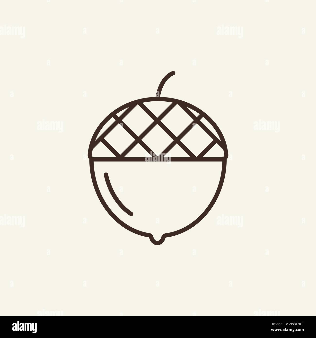 Acorn detail Stock Vector Images - Alamy