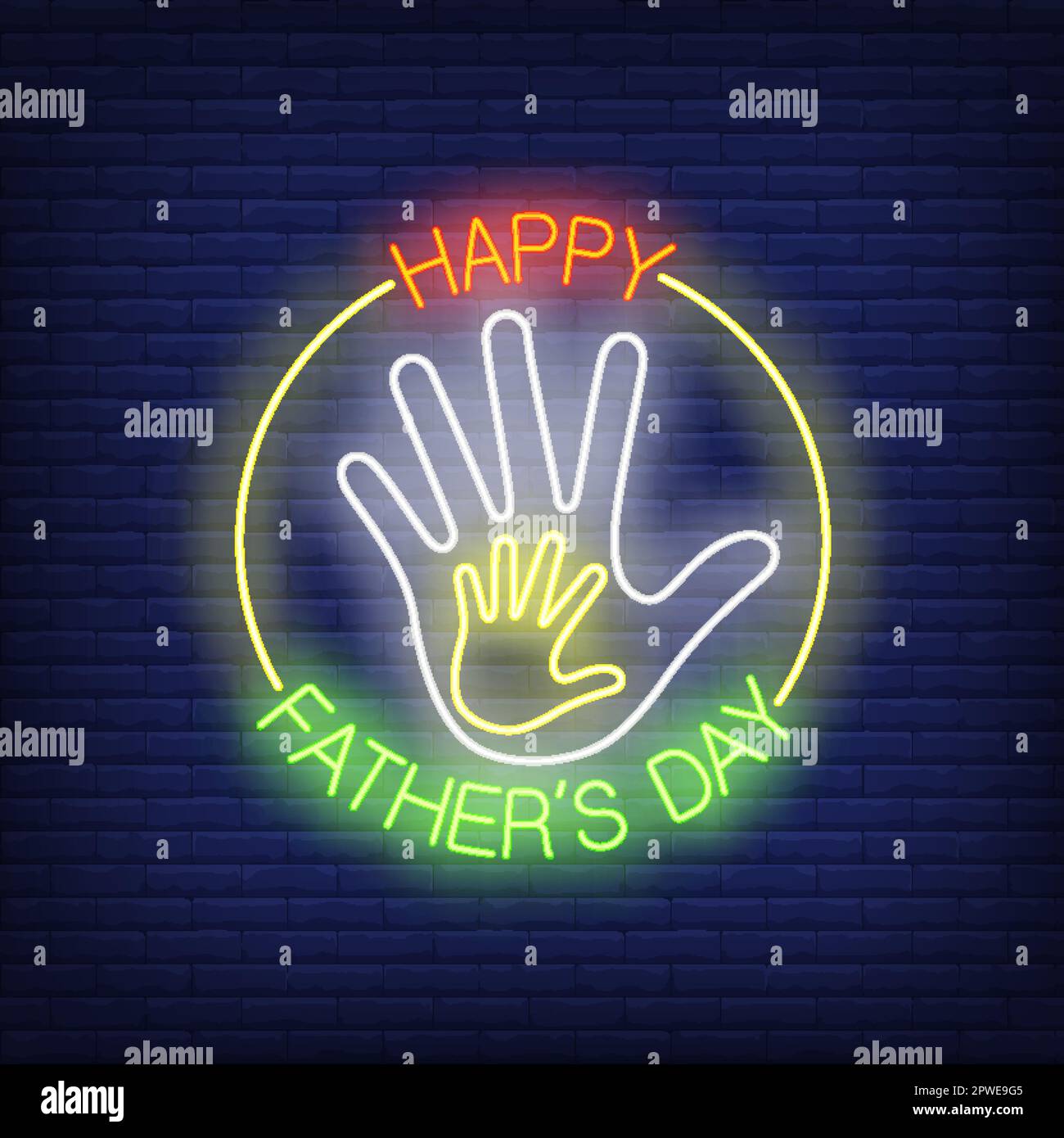 Dad circle logo hi-res stock photography and images - Alamy