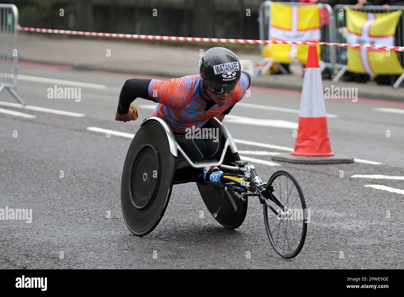 London, UK. 23rd Apr, 2023. Sho Watanabe, TCS London Marathon - Men's ...