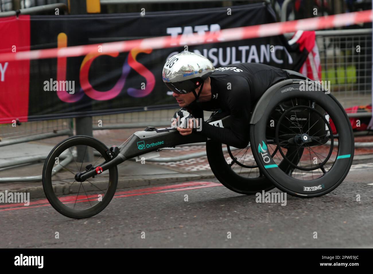 London, UK. 23rd Apr, 2023. Marcel Hug, TCS London Marathon - Men's ...
