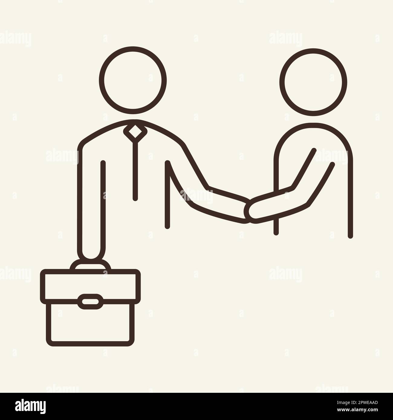 Lawyer client interaction Stock Vector Images - Alamy