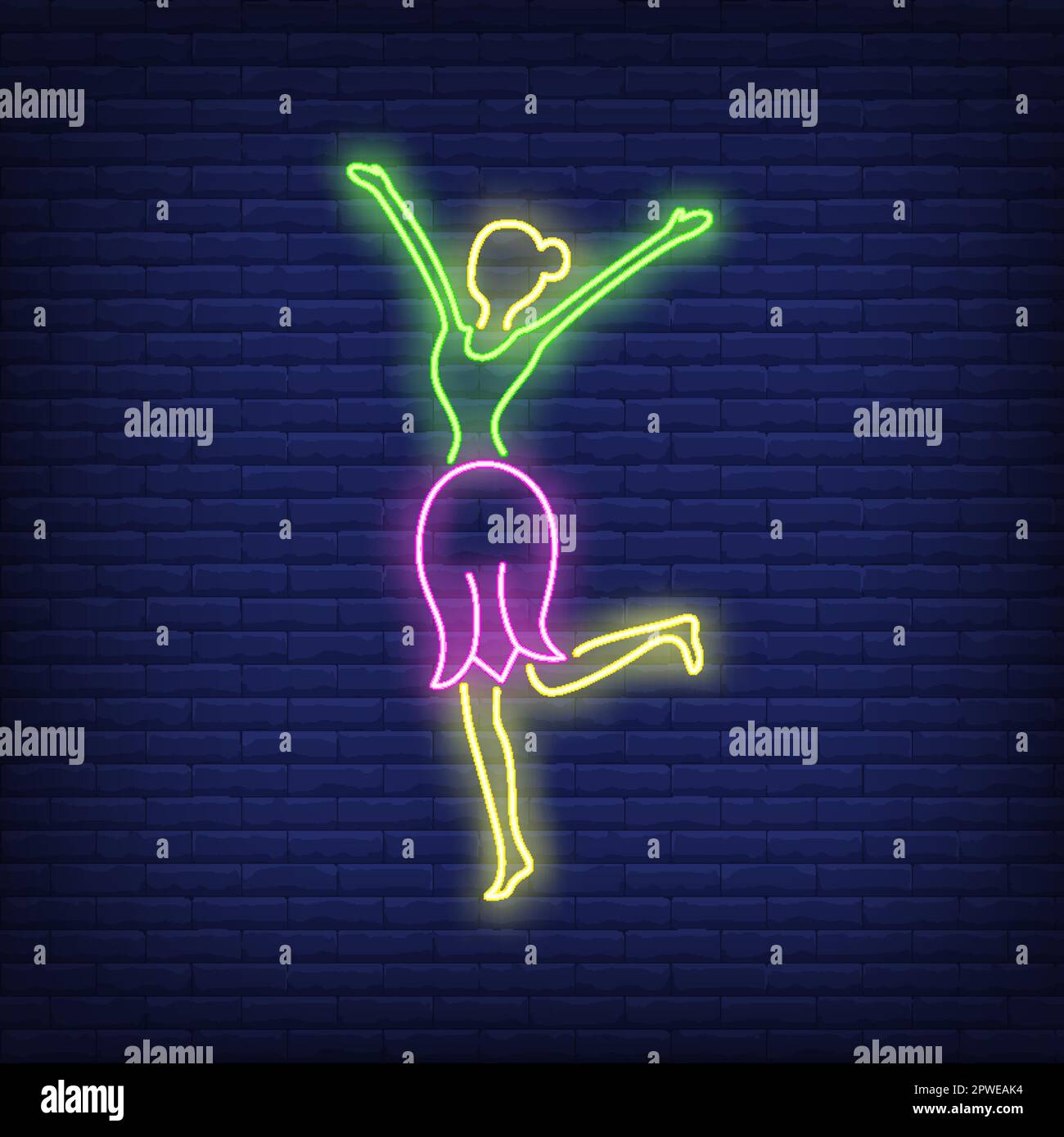 Dancing tulip Stock Vector Images - Alamy