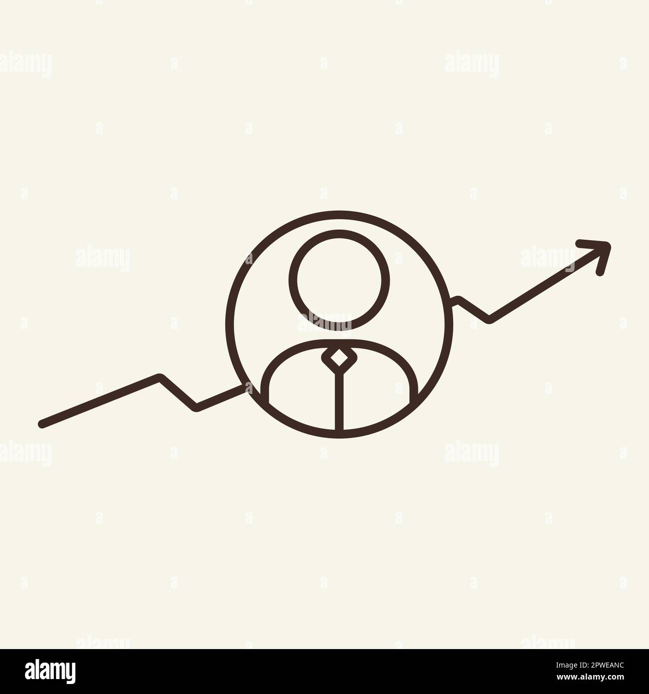 Growth line icon Stock Vector Image & Art - Alamy