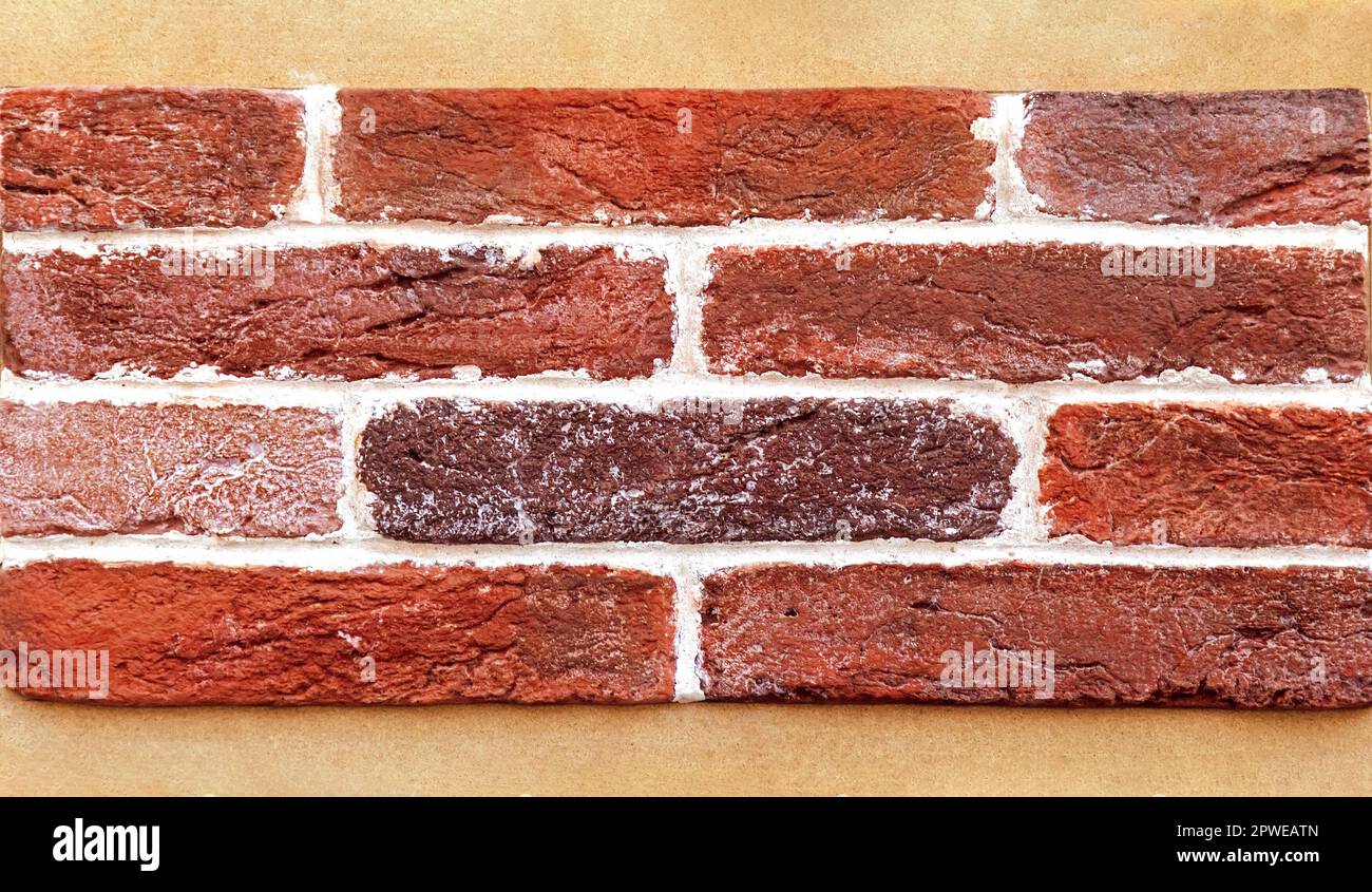 Retro red brick hi-res stock photography and images - Alamy