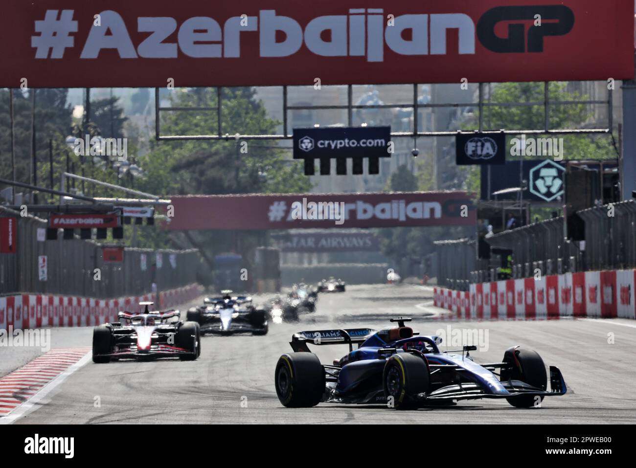Baku, Azerbaijan. 30th Apr, 2023. Alexander Albon (THA) Williams Racing FW45. 30.04.2023 ...