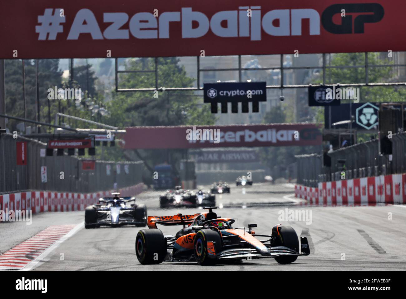 Baku, Azerbaijan. 30th Apr, 2023. Oscar Piastri (AUS) McLaren MCL60. 30.04.2023. Formula 1 World ...