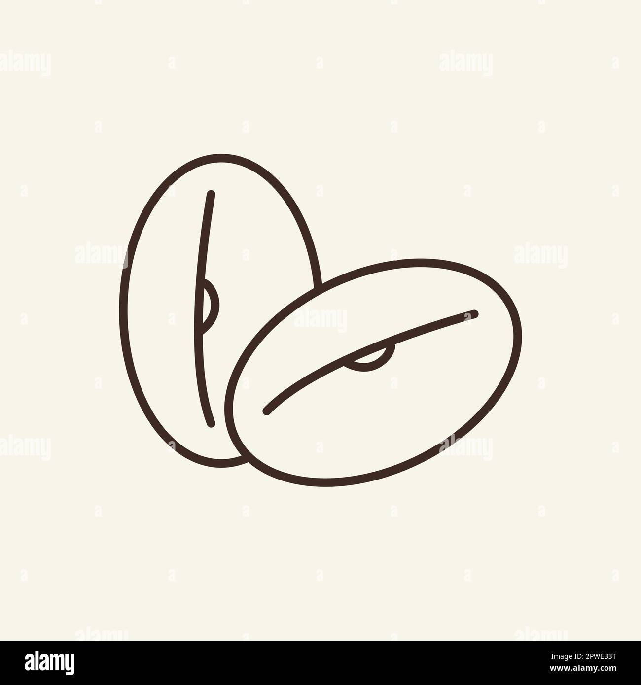 Soy nuts line icon Stock Vector Image & Art - Alamy